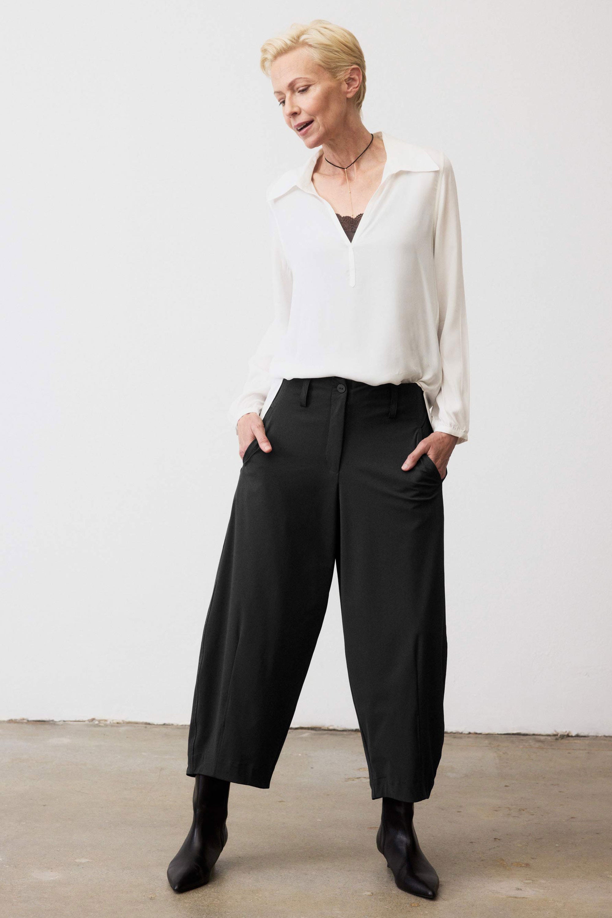 Carefree Wide Leg Pants | Black – Ruti