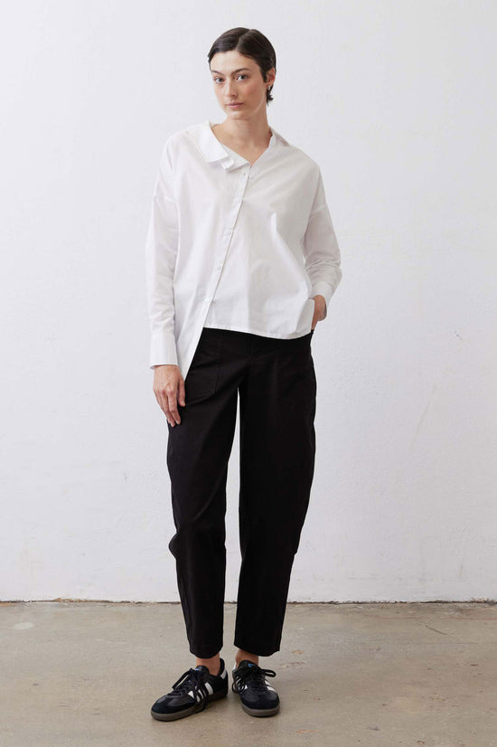 Woke Up Like This Button Down Top | White – Ruti