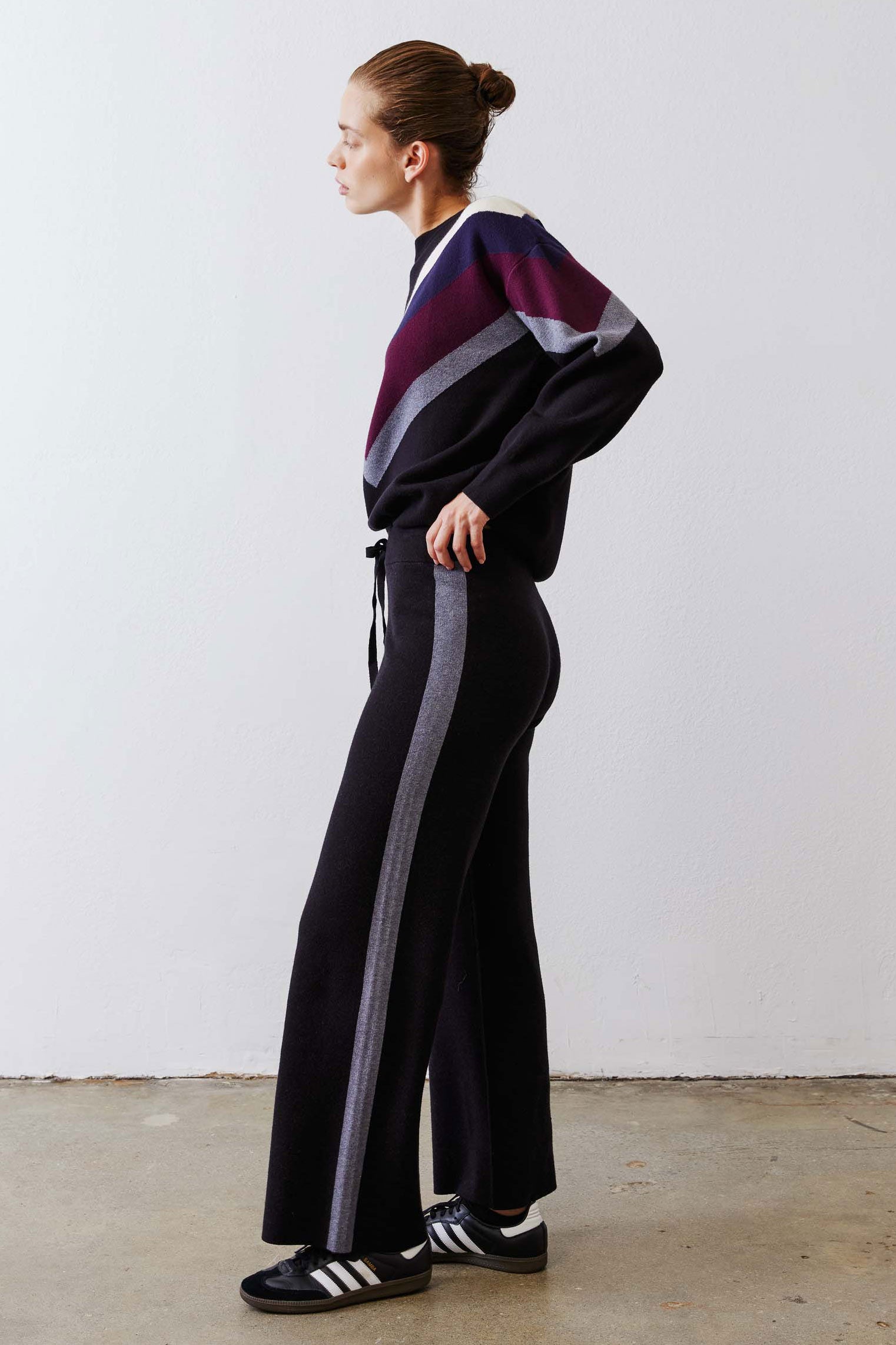 Sunday Vibes Lounge Pants | Black/Gray – Ruti