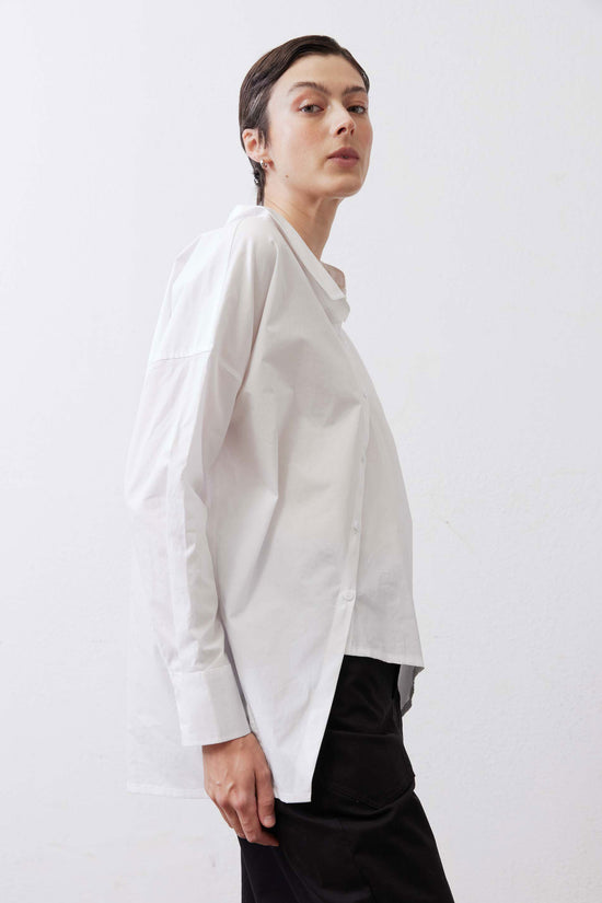 Woke Up Like This Button Down Top | White – Ruti