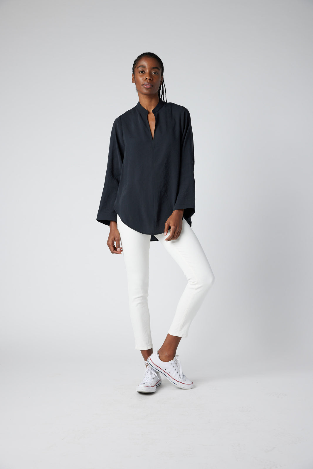The Slouchy Soft Twill Pants – Ruti
